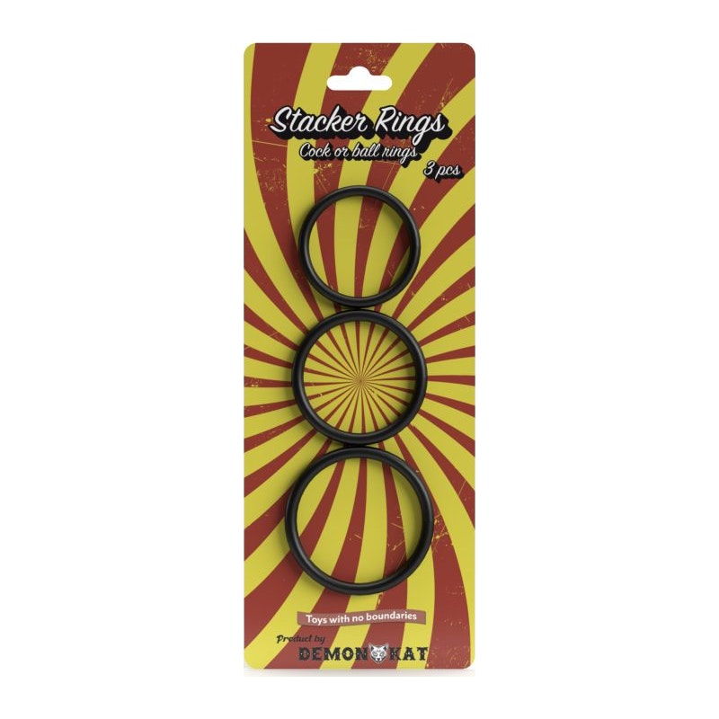 Stacker Rings 3 Pc Set – Adult World